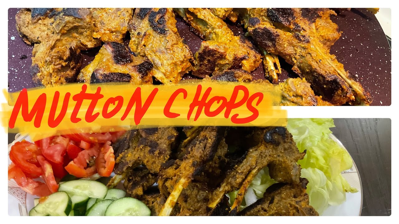 Bakra Eid Special Grilled Mutton Chops | Spicy Mutton Chops Recipe ...