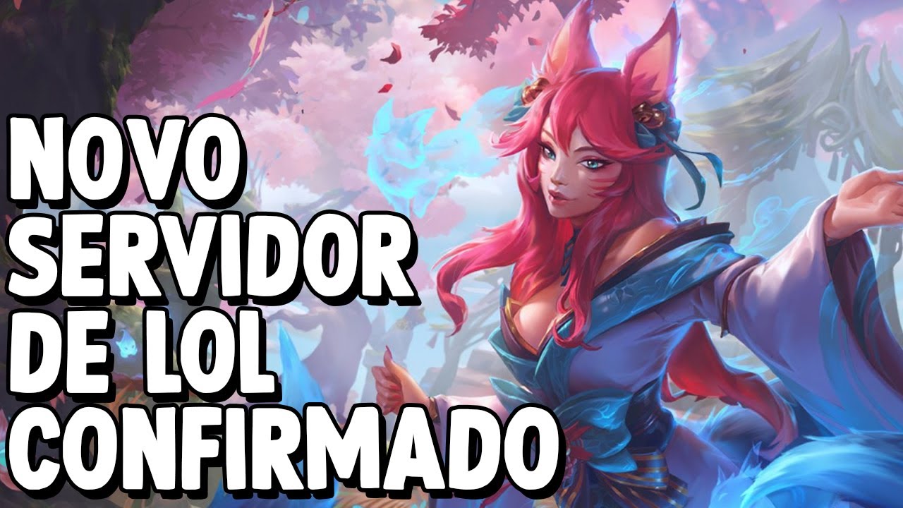 DEPOIS DE 13 ANOS RIOT FINALMENTE CONFIRMOU NOVO SERVIDOR ASIATICO DE ...