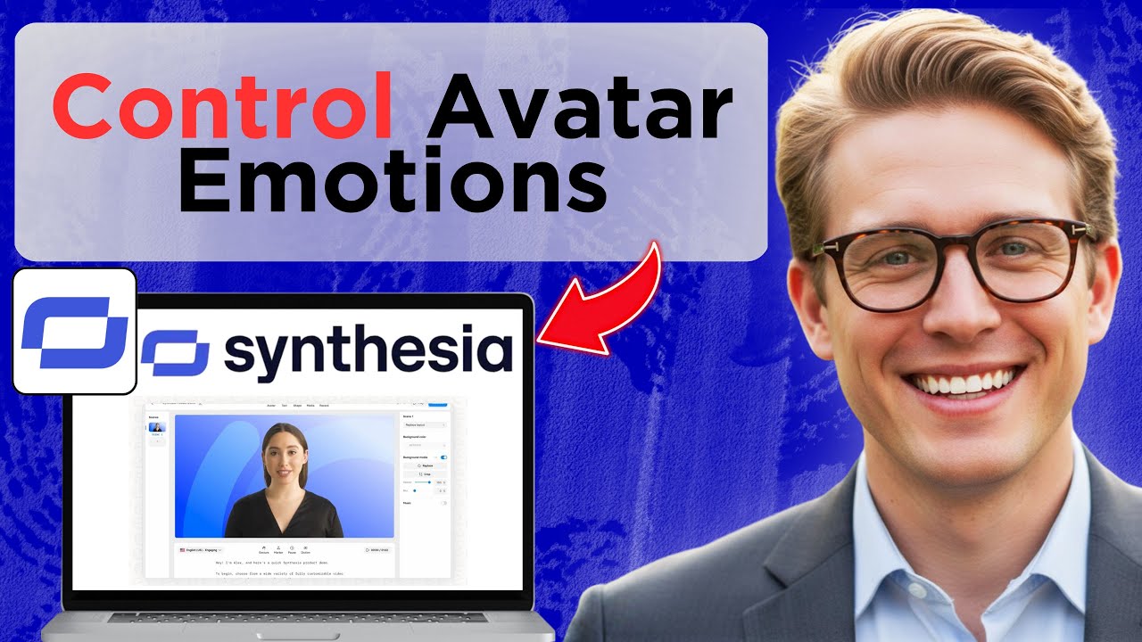 Synthesia Tutorial How To Control AI Avatar Emotions & Gestures (Easy ...