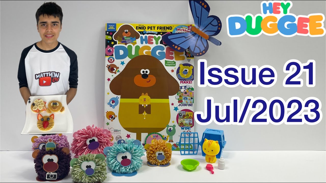 Hey Duggee magazine, issue 21, Jul/2023, with Enid Pet Friend set 🐱🍼 ...