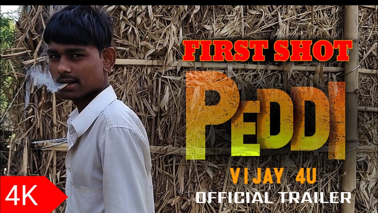 peddi movie trailer || telugu || new trailer |Peddi First Shot Glimpse ...