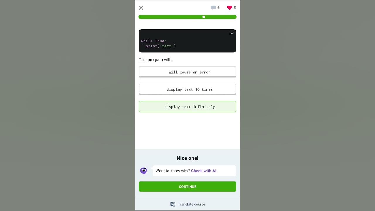 15 Break Continue Statements Python Sololearn Youtube