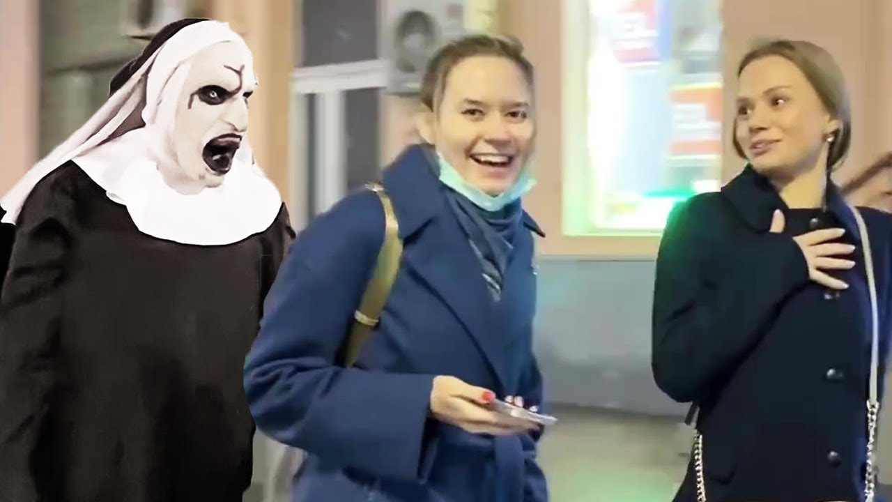 Best Pranks November 2021! The Nun Prank! - YouTube