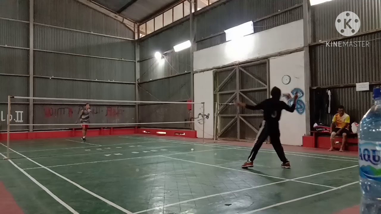 Bulutangkis Dasar Teknik Pukulan Dropshot dan Netting - YouTube