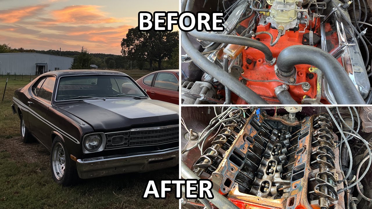 Removing the Intake Manifold on my 76 Plymouth Duster (360 Engine ...