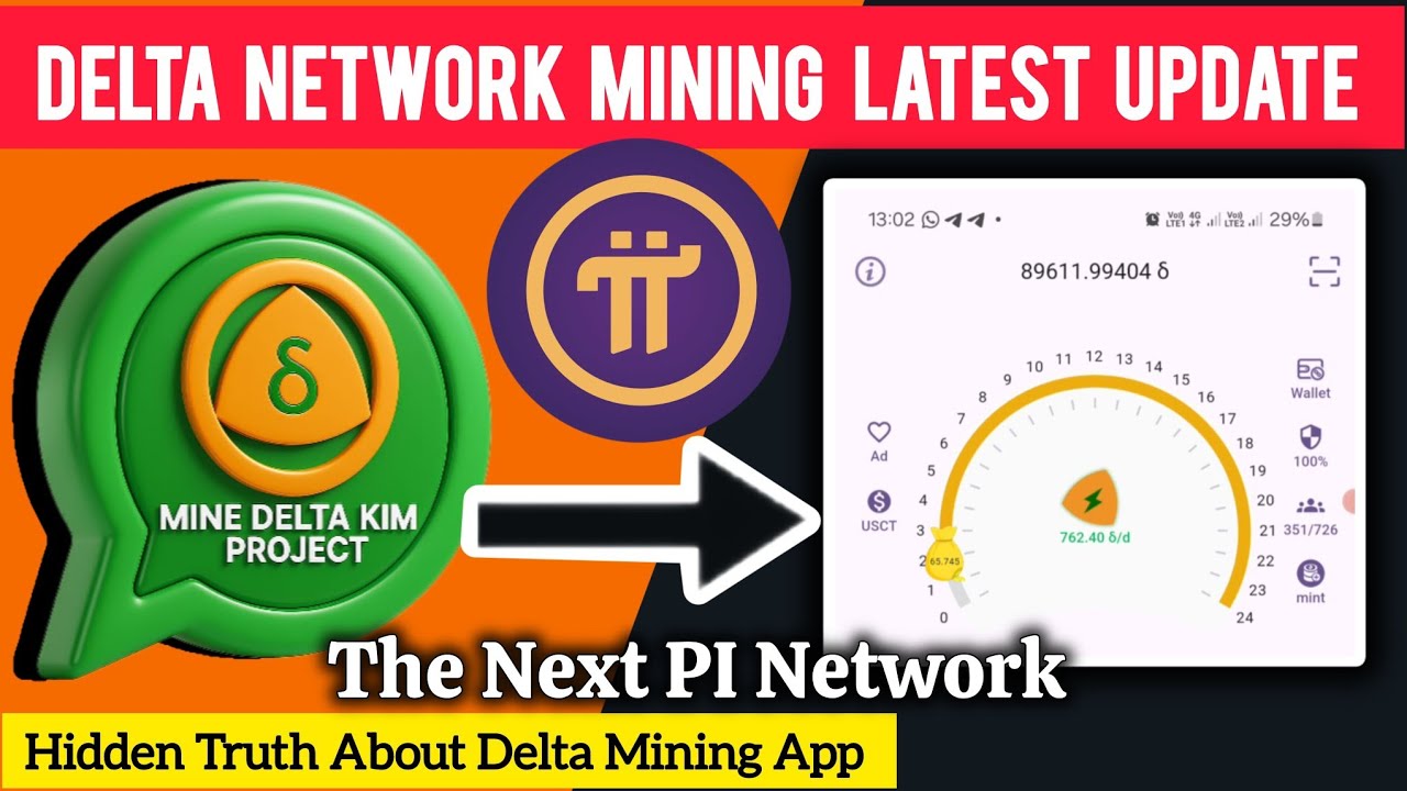 Delta Mining App Update | Delta Network Coin| What You Must Know | The Next PI Network | Free ...