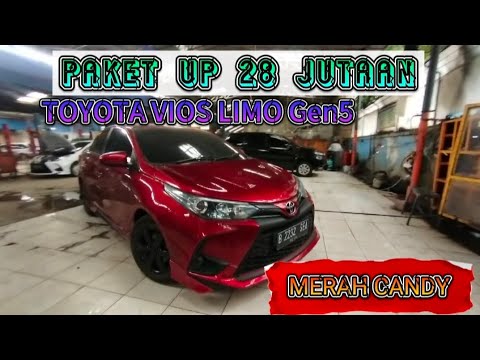 VIOS GEN5 MERAH CANDY WARNA PESANAN !! - YouTube