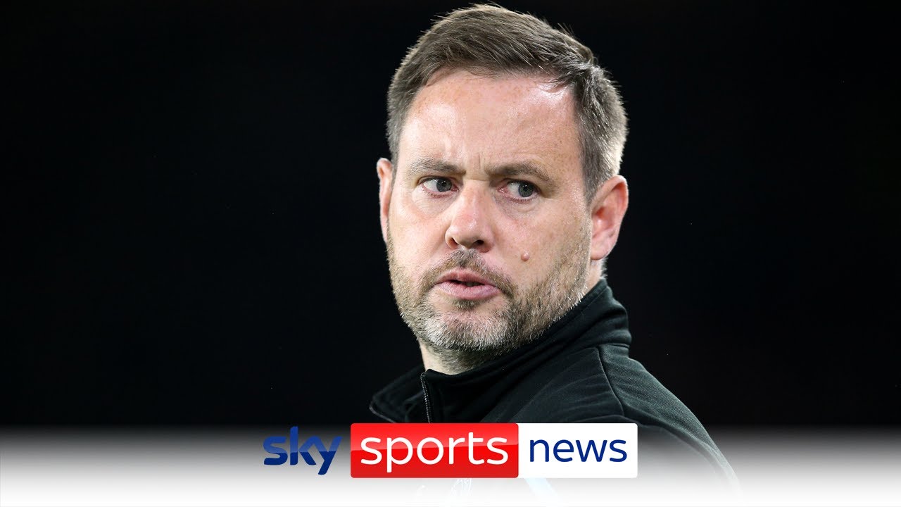 Mick Beale turns down Wolves' approach to be their next manager - YouTube