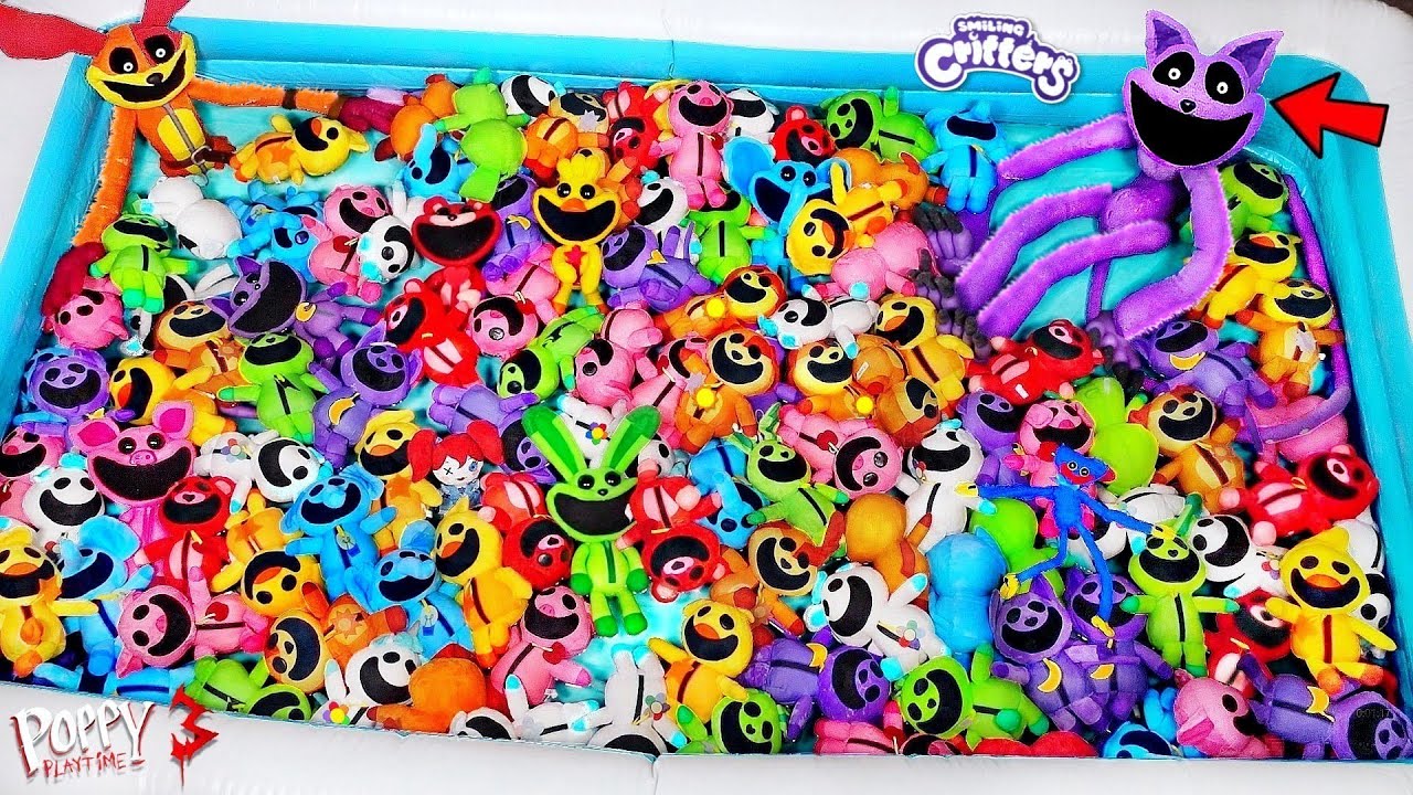 Poppy Playtime 3 - CATNAP & DOGDAY vs SMILING CRITTERS (Pool Party ...