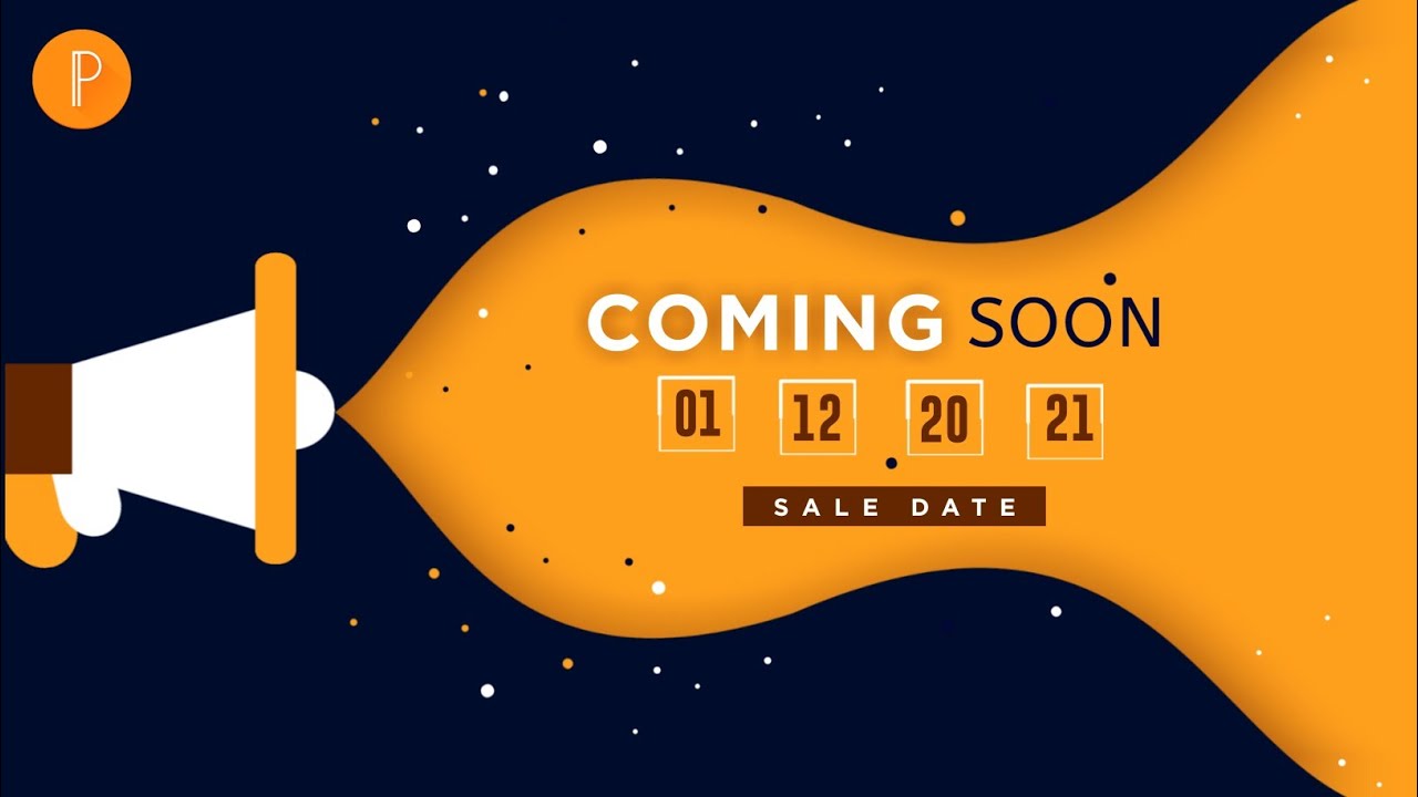 Coming Soon Poster Design by Pixellab 🔥 - YouTube