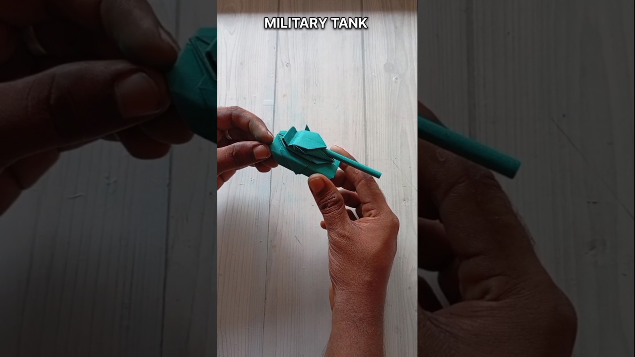 MILITARY VEHICLES ORIGAMI TUTORIAL STEP BY STEP FOLDING| ARMY| PAPER ...