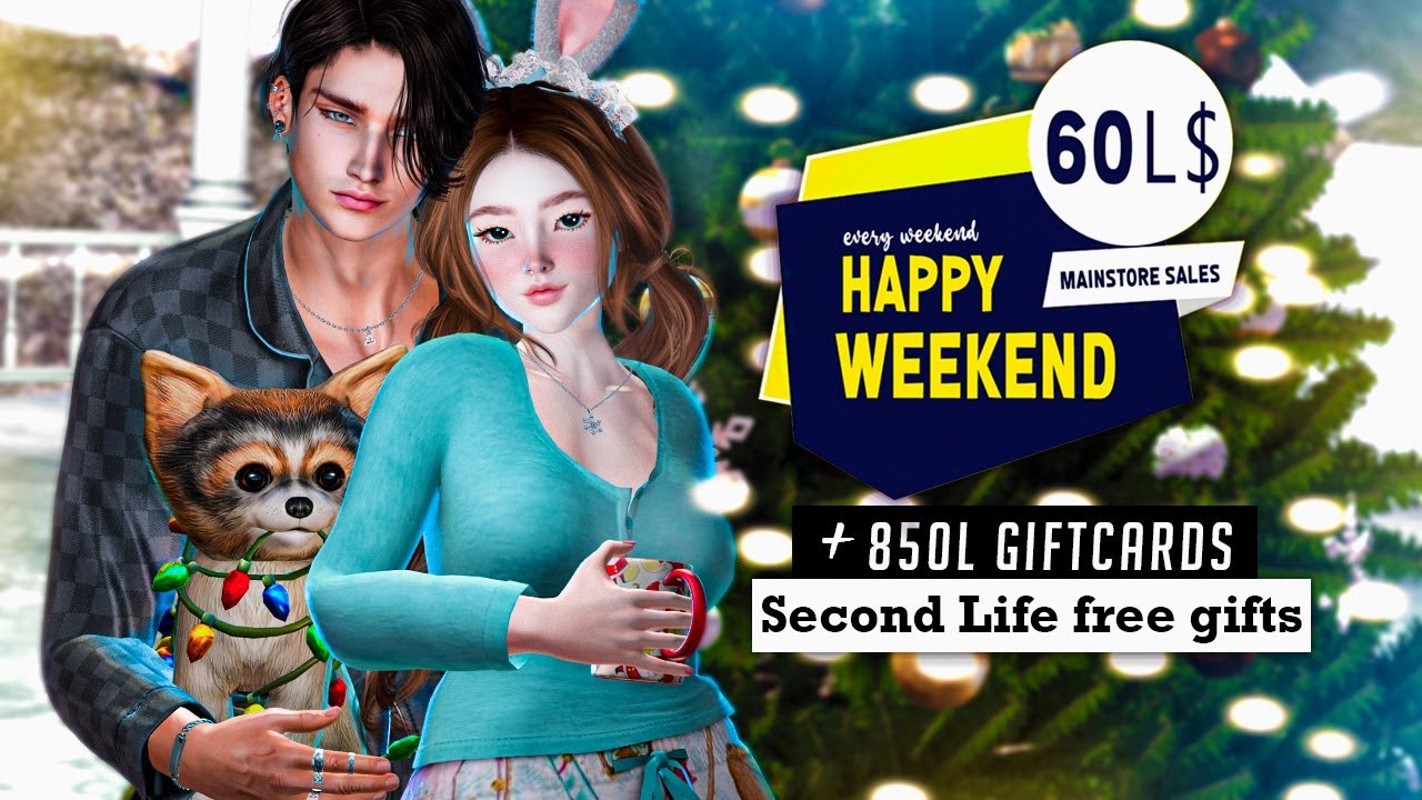 850L Giftcard Free Gift + Happy Weekend SALE 60L Second Life :D Shop ...