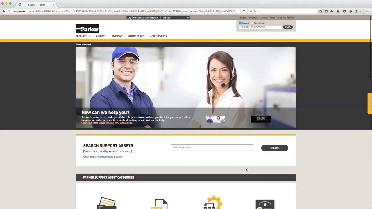 How to Find and Order Products at Parker.com | Product Search and ...