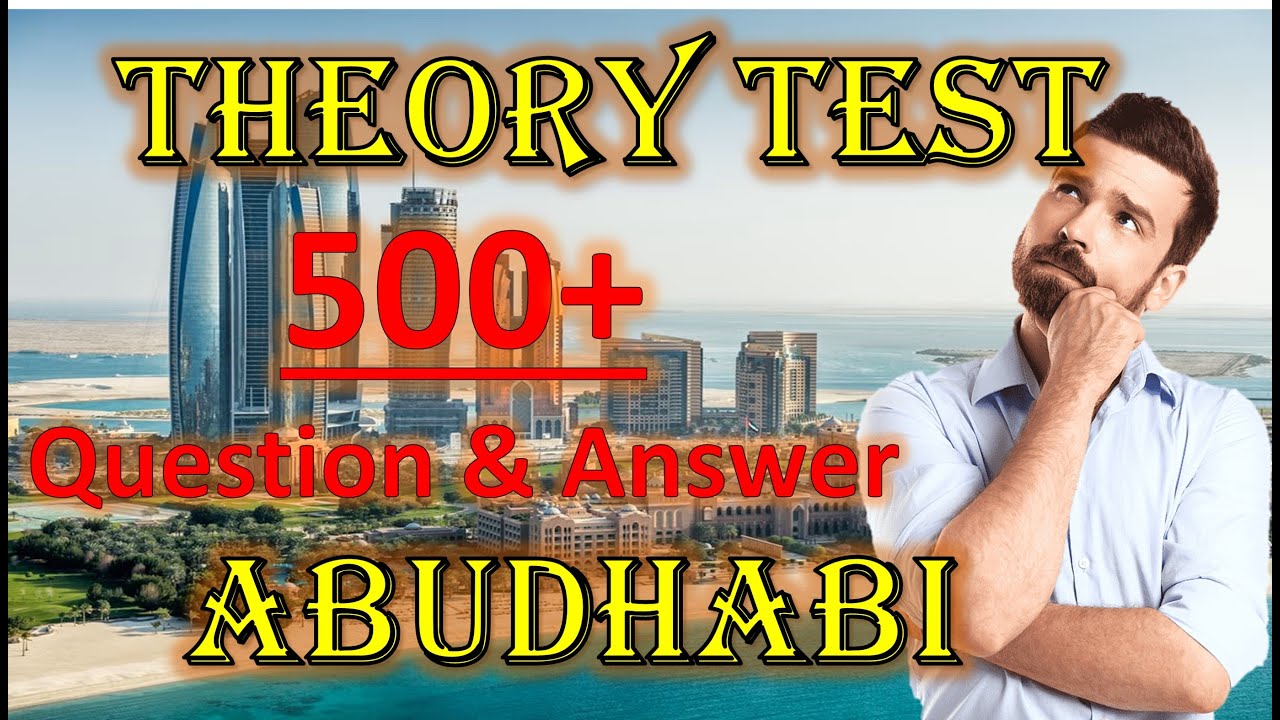 DRIVING THEORY TEST ABUDHABI Q&A - YouTube