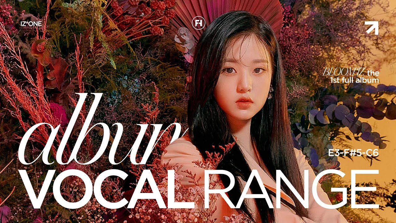 IZ*ONE 'BLOOM*IZ' Album VOCAL RANGE | E3-F#5-C6 - YouTube