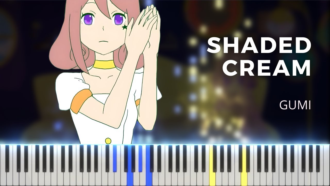 Shaded Cream - GUMI | Piano Cover - YouTube