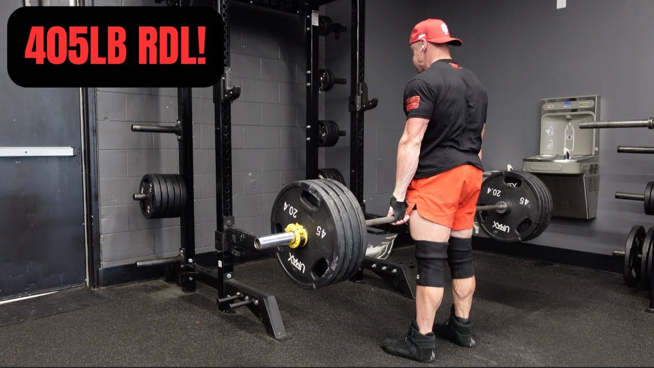Crushing 405LB RDL & Full Leg Day Routine - Watch My Top Sets! - YouTube