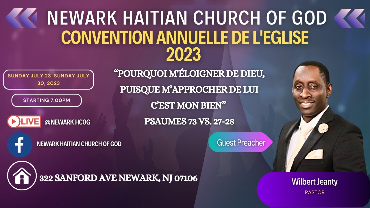 Convention Annuelle 2023 || Newark HCOG || Day 1 - YouTube