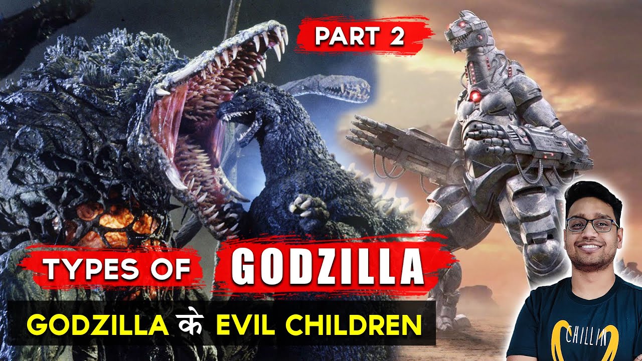 All Types of Evil Godzilla Explained in Hindi | Different Evil Godzilla ...