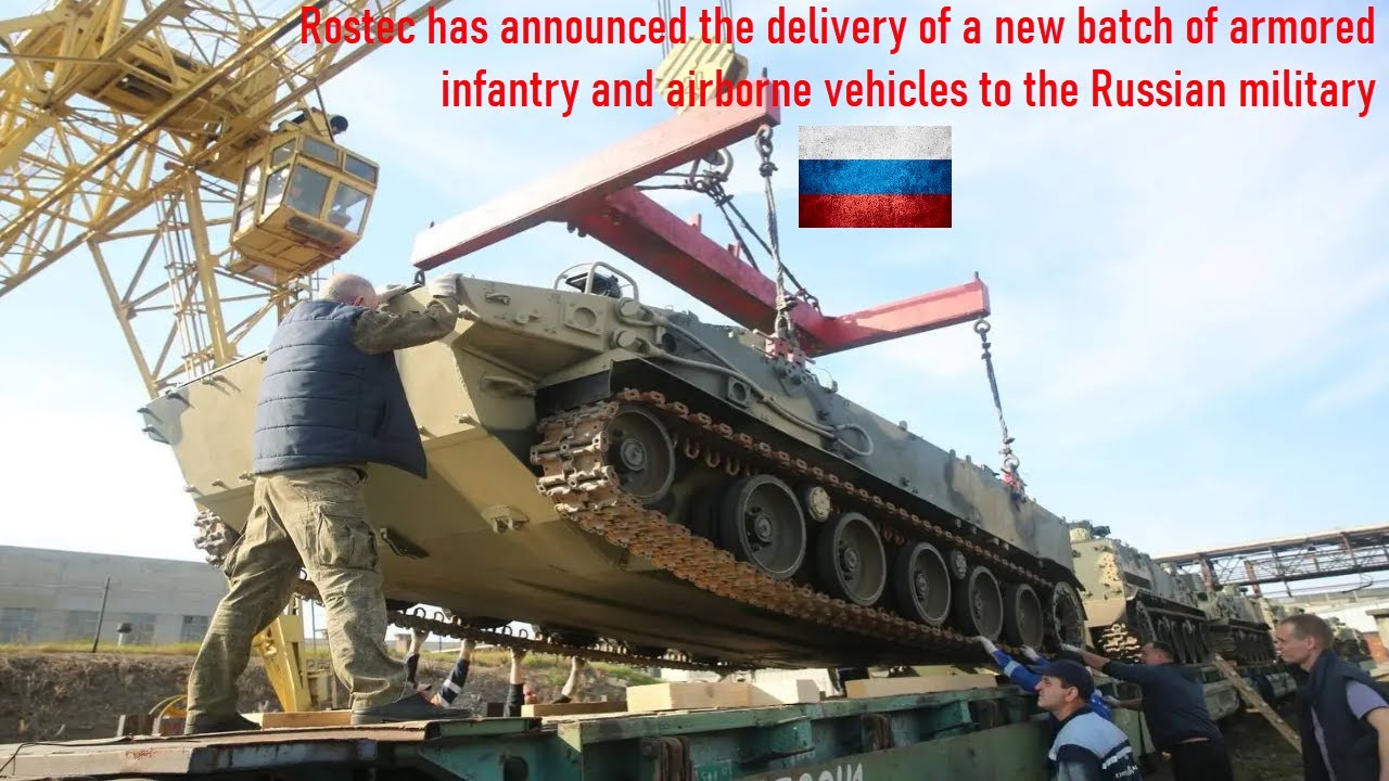 Russian Army receives new batch of armored infantry vehicles, BMD-4M ...