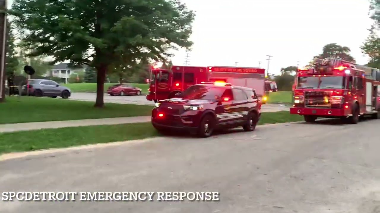 Detroit Fire Department COMMERCIAL BOX ALARM scene - YouTube