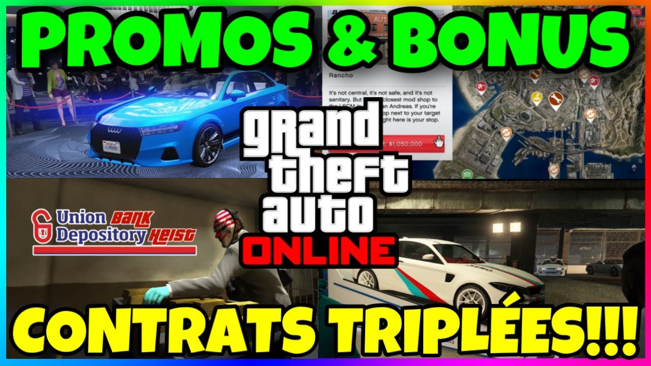 PROMO ET BONUS GTA 5 ONLINE DU 18 MAI 2023 + 2 VOITURES GRATUITES ...