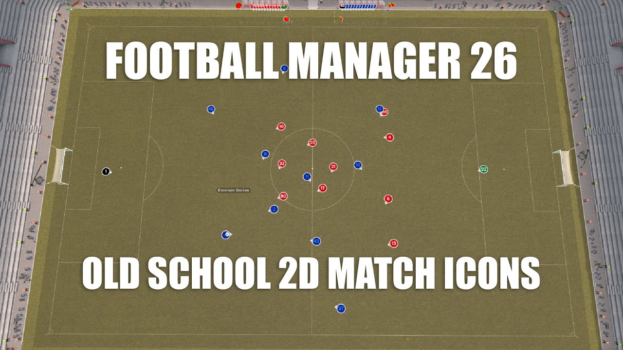 Football Manager 26: Patch to make your 2d player icons look like they ...