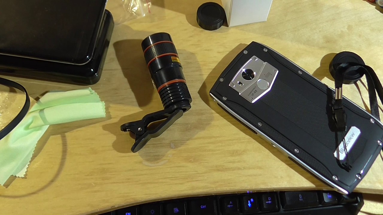 Zoom 8X Clip-on Telescope Camera Optical Lens всего 5$ - YouTube