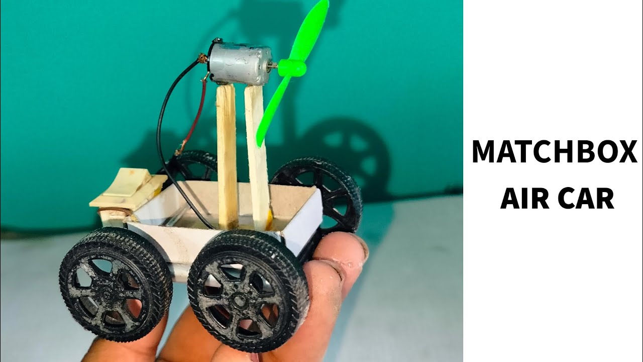 I make a easiest matchbox air pressure car - YouTube