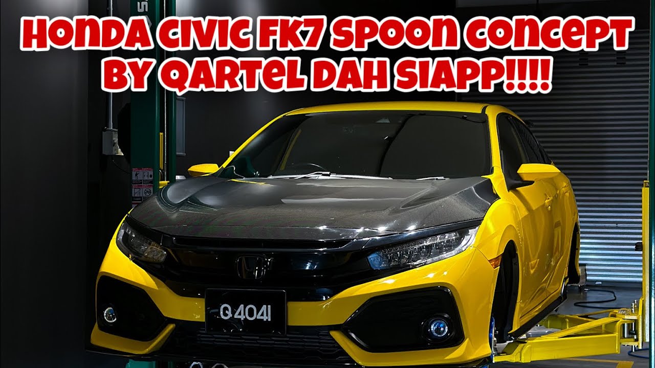 Honda Civic FK7 Spoon concept by QartelTV dah siap!!!! - YouTube