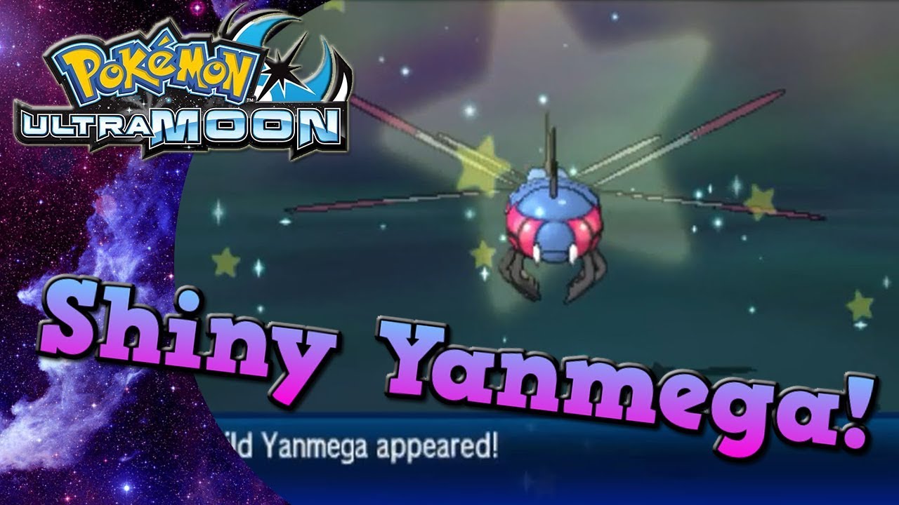 Shiny Yanmega CRAZY REACTION! Pokémon Ultra Sun Ultra Moon! - YouTube