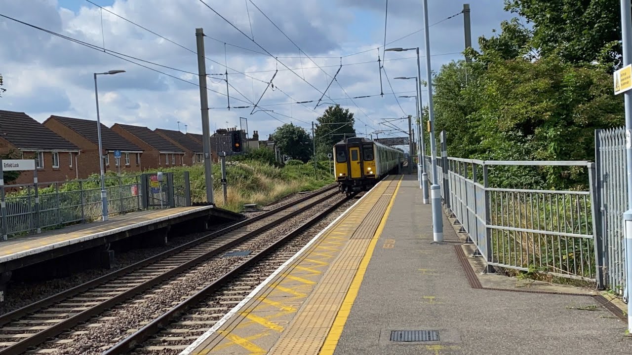 Greater Anglia Trains at Enfield Lock on July 28th 2021 - YouTube