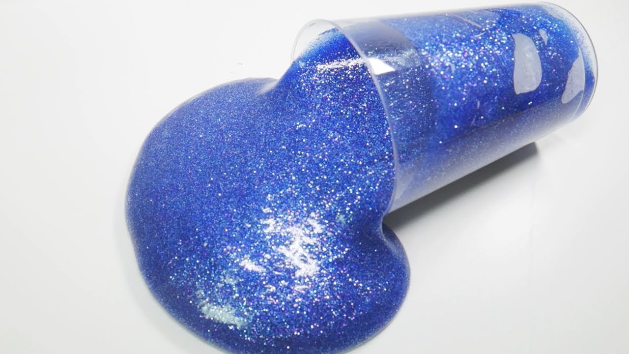Galaxy Slime Night Sky Glitter Slime Touch Beautiful Slime Learn Colors ...