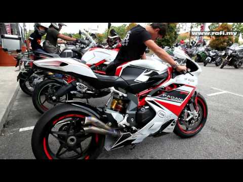 MV Agusta F4 RR with Zard V2 Exhaust High Revv Extraordinary Sound!