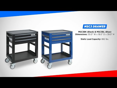 The NEW Matco MSC3 Worktop Tool Cart - YouTube