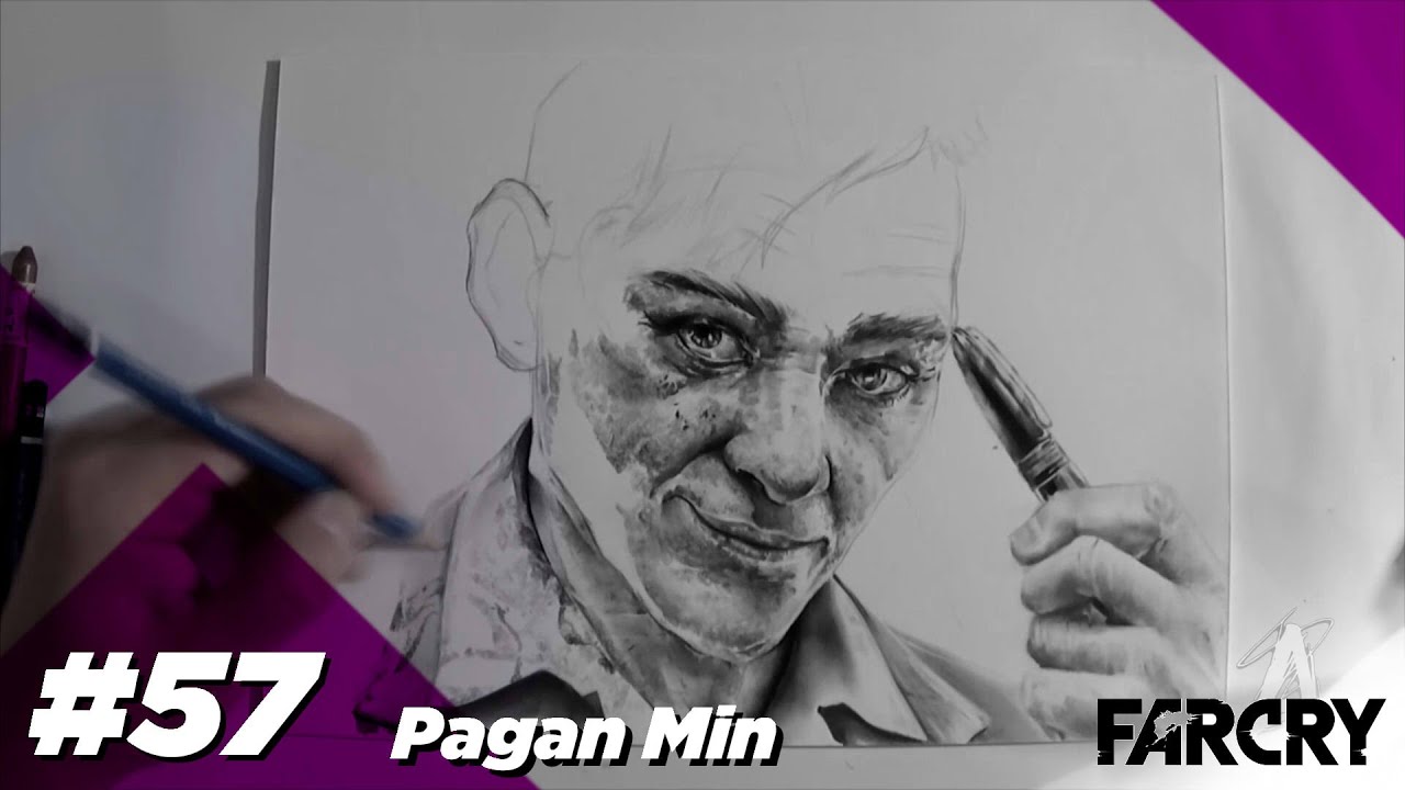 AG #57 - Pagan Min (Grafite) Speed Draw - YouTube
