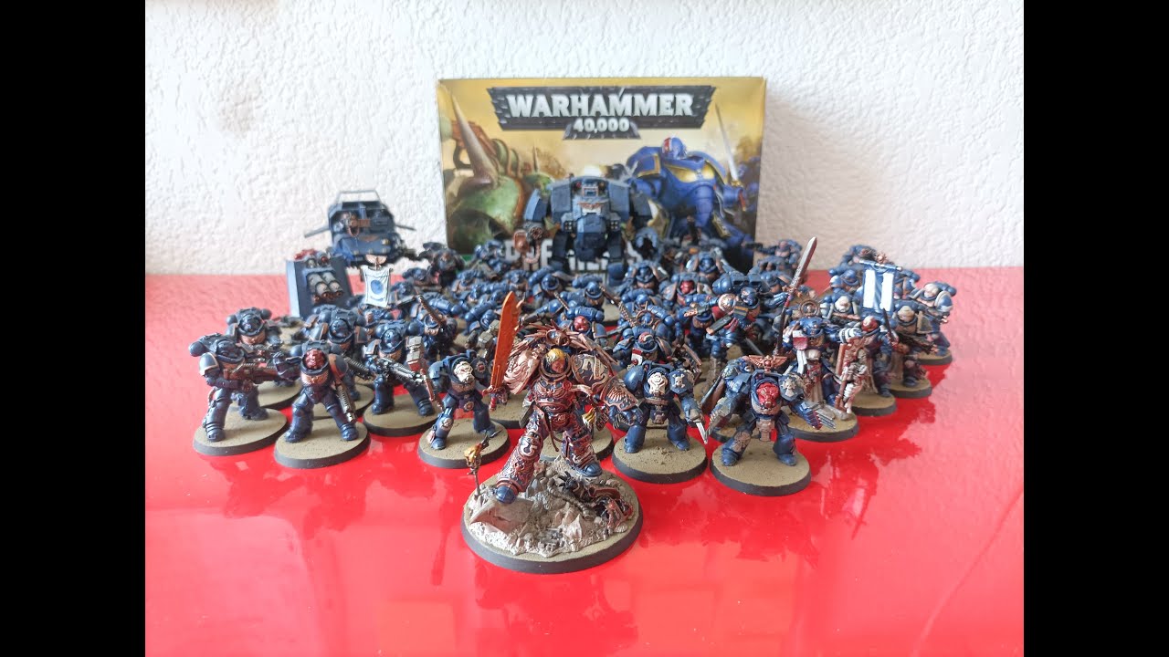 Warhammer 40k : Mon armée #4 (Ultramarines #FIN) - YouTube