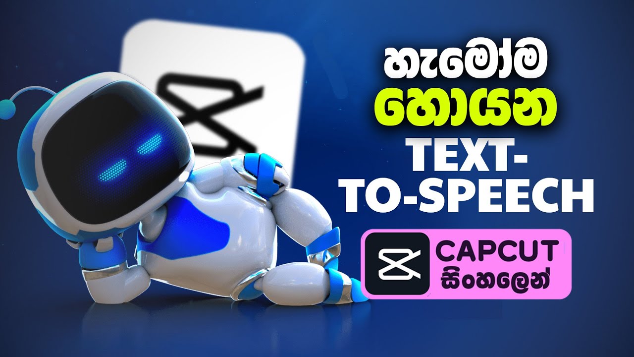 Super Realistic Ai Voice in CapCut Free | Sinhala Tutorial - YouTube