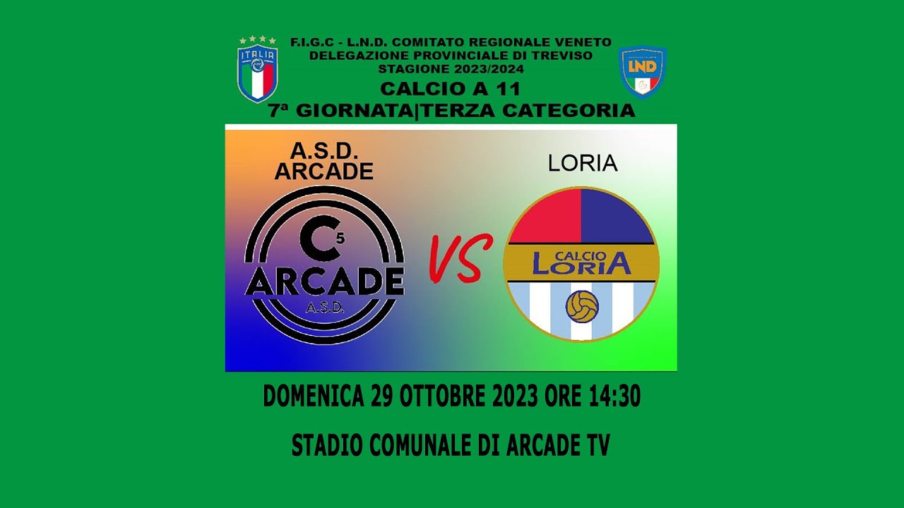 ARCADE VS LORIA - YouTube