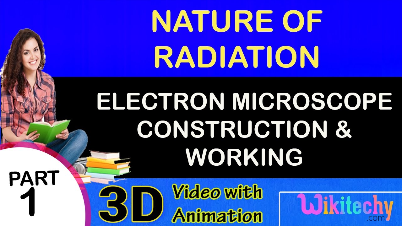 Electron microscope construction and working|Nature of Radiation | JEE ...