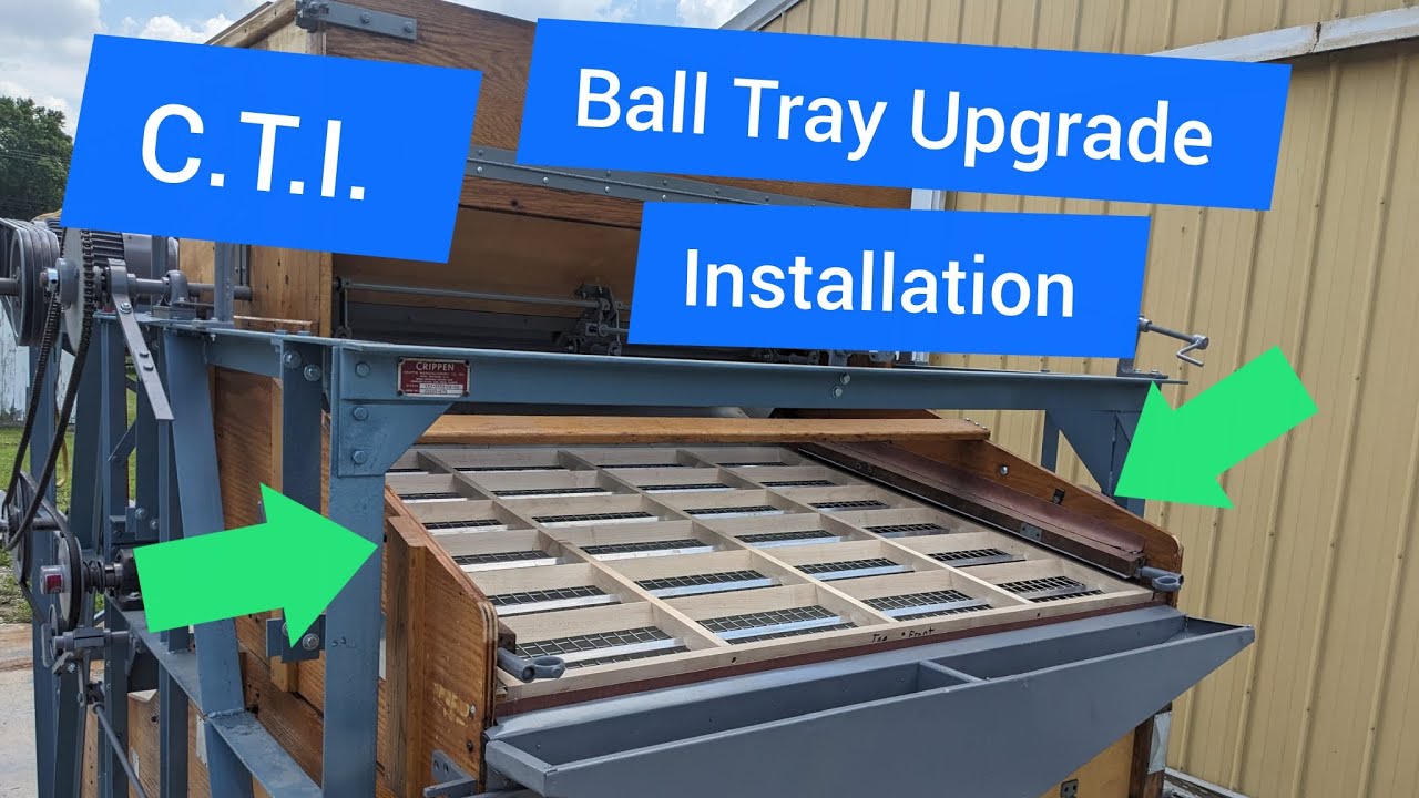 CTI Ball Tray Upgrade Kit Installation - Crippen Cleaner - YouTube