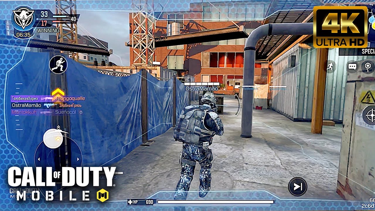 4K COD Call of Duty Mobile HIGHRISE map Deathmatch Multiplayer Gameplay ...