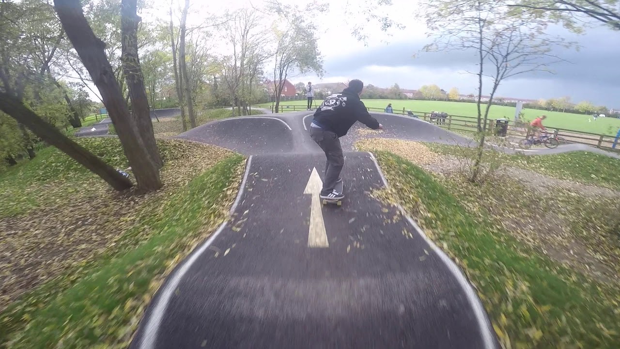 Evesham Pump Track Follow - YouTube