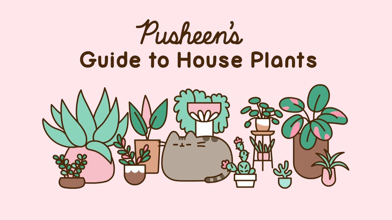 Pusheen's Guide to House Plants - YouTube