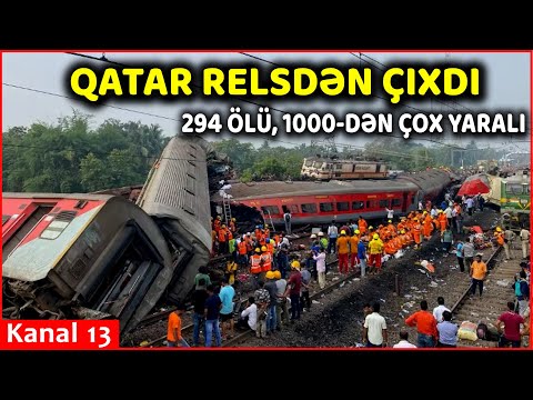 Dəhşətli QATAR QƏZASI - Xəstəxanalarda BOŞ YER TAPILMIR: Rəqəmlər artmaqda DAVAM EDİR