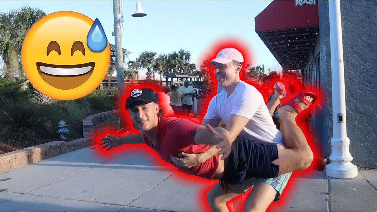 WE DID OUR CRAZIEST HANDSHAKES IN PUBLIC | The Pointer Brothers - YouTube