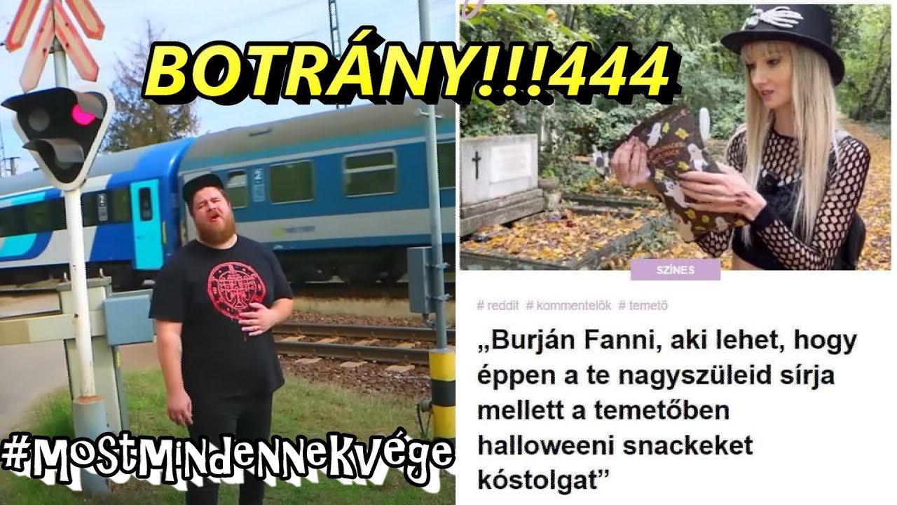 Bandi és a kisvasút, Burján Fanni temetőben falatozik (vélemény) #hírek ...