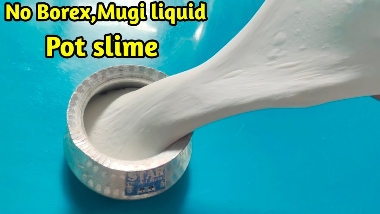 Homemade pot slime😃/Fun Mixing - YouTube