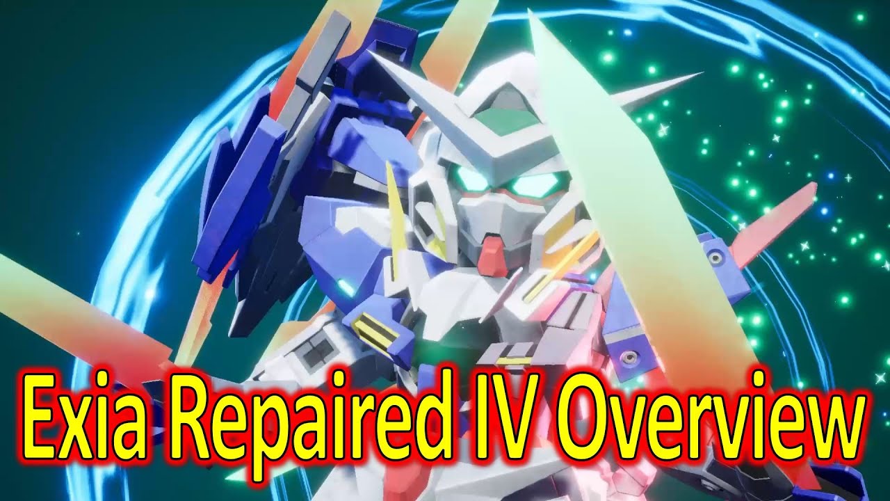 Gundam Exia Repaired IV Overview (SD Gundam Battle Alliance) - YouTube
