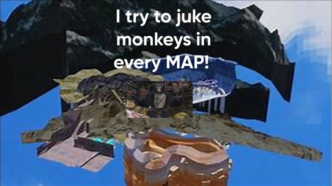I try to juke monkeys in every MAP! - YouTube